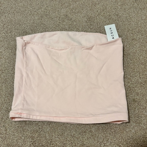 Brandy Melville | Tops | Nwt Pink Brandy Melville Tube Top | Poshmark